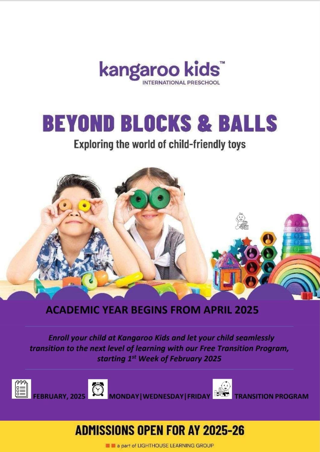 ADMISSIONS OPEN - KANGAROO KIDS – Buzzy Town